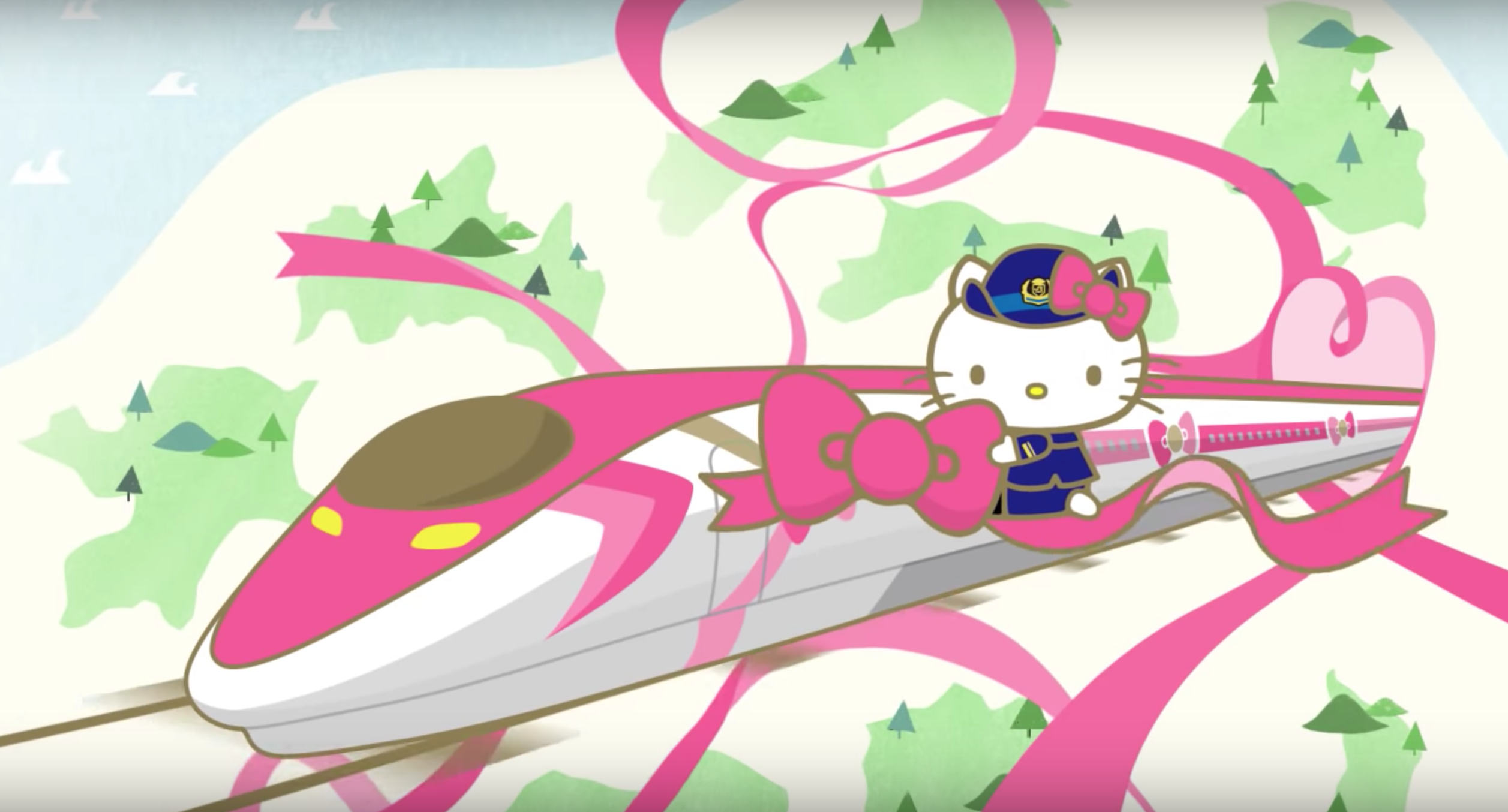 Ride the super cute Hello Kitty Shinkansen! - Japan Rail Pass